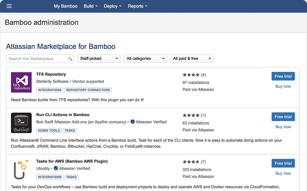 Bamboo Continuous Integration And Deployment Build Server